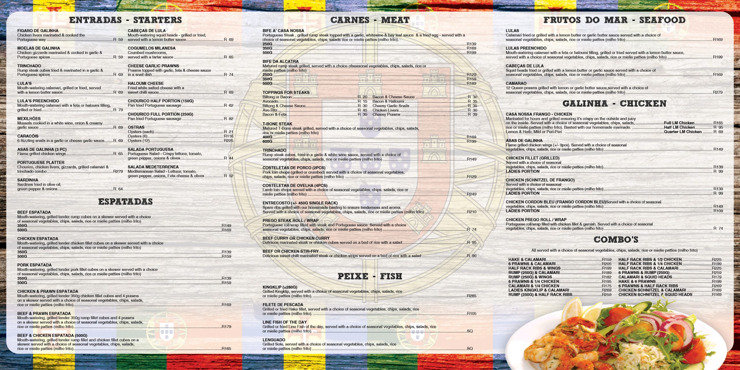 Menu – Casa Nossa